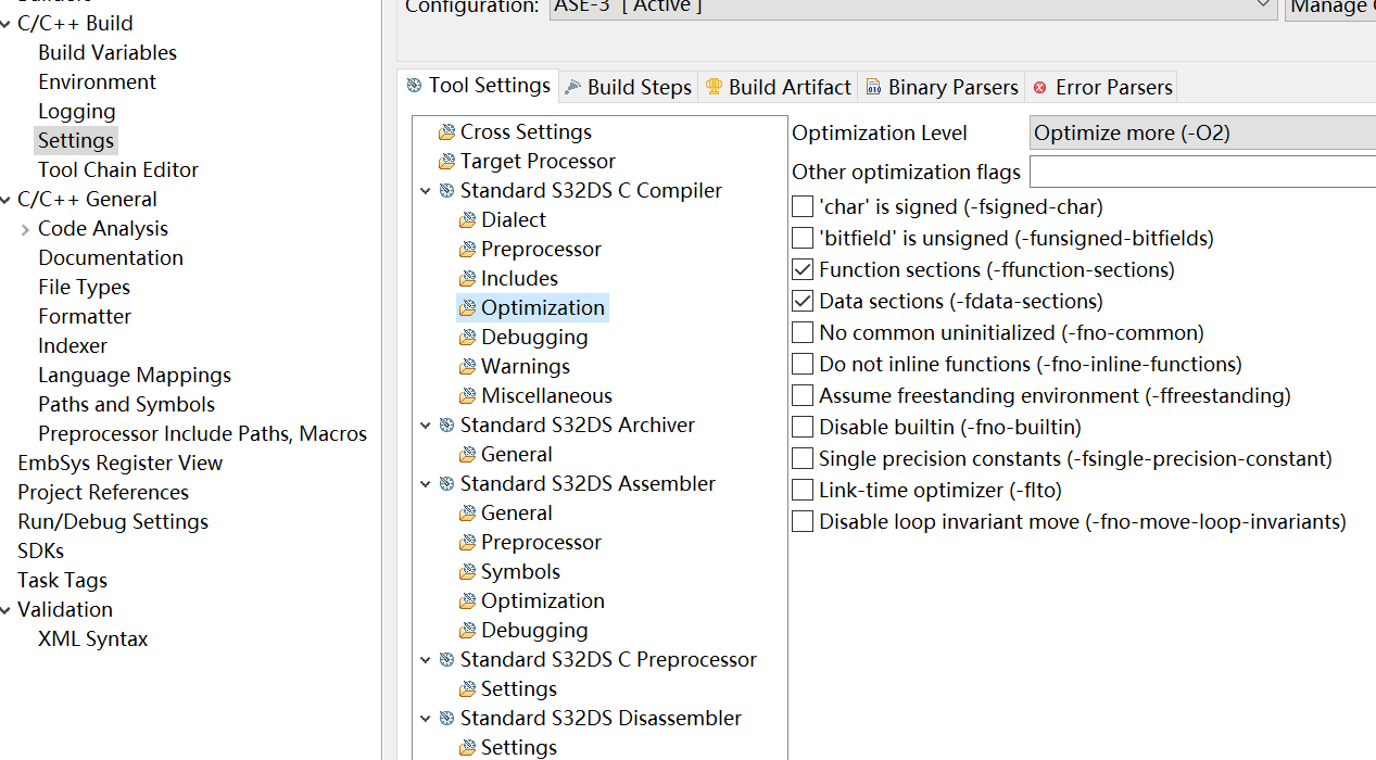 S32 Design Studio项目属性配置解析_s32ds linked resources-CSDN博客