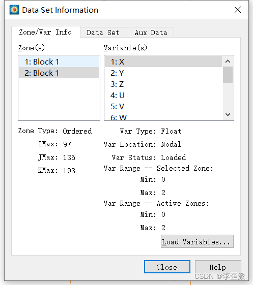 tecplot中zone相减 CFD后处理 利用公式功能计算两组数据集的变化量 完成计算域相减 zoon 或者 block相减 和多组数据集在同一个图像中的显示_tecplot函数计算-CSDN博客