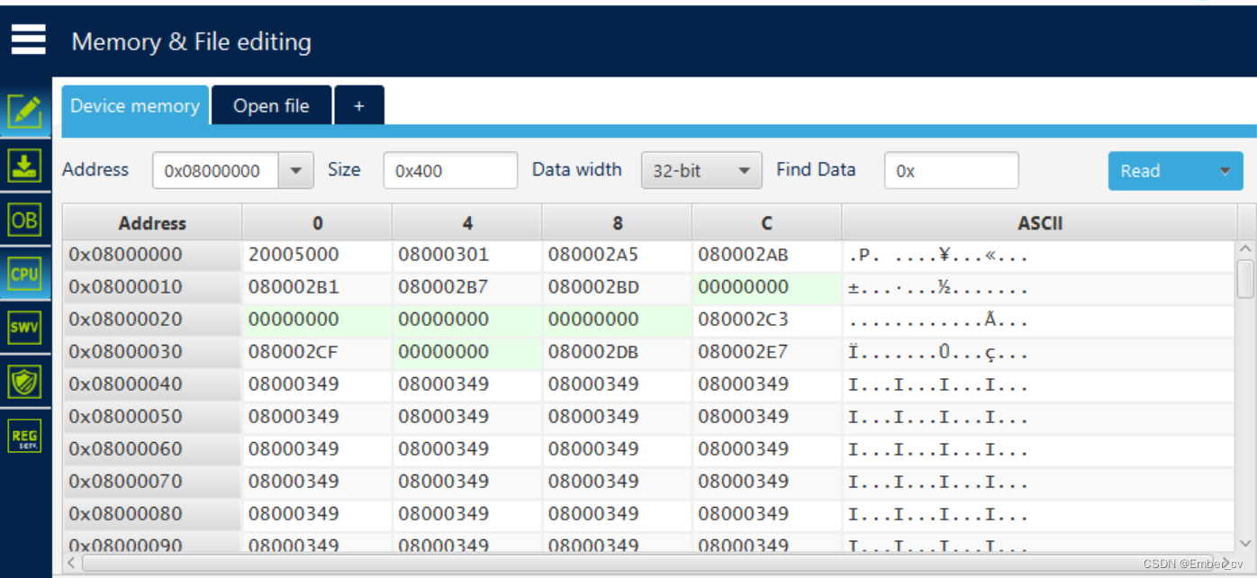 【stm32cube开发记录】2 Stm32cubeprogrammer的使用 Csdn博客