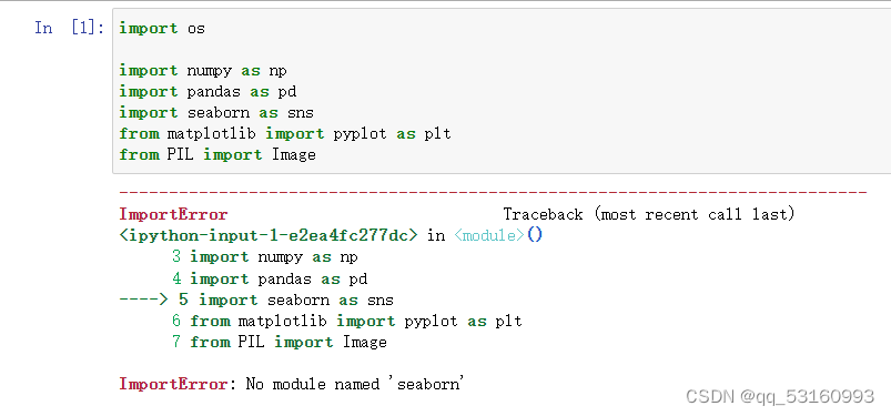 ImportError No Module Named seaborn P CSDN 