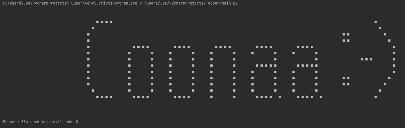 Tupper‘s Self-Referential Formula 塔珀自指公式_tupper(塔珀自指公式) ctf-CSDN博客