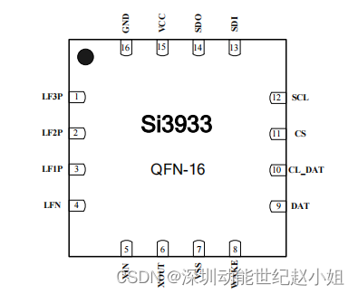 AS3933国产替代，125K三通道低频无线接收唤醒芯片SI3933_无线唤醒 芯片-CSDN博客