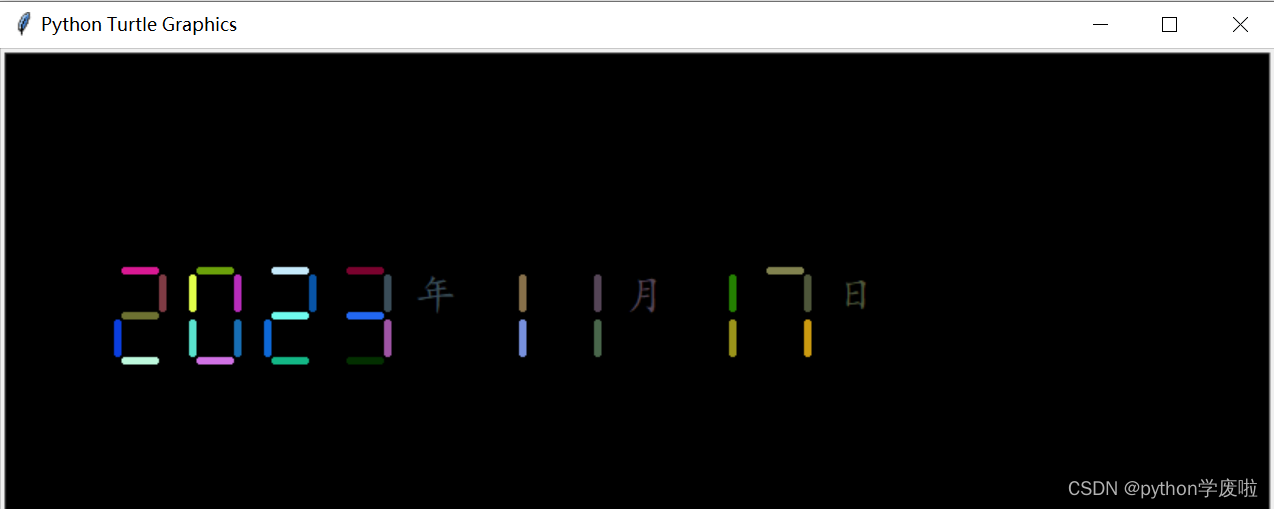 七段数码管的绘制 Csdn博客 