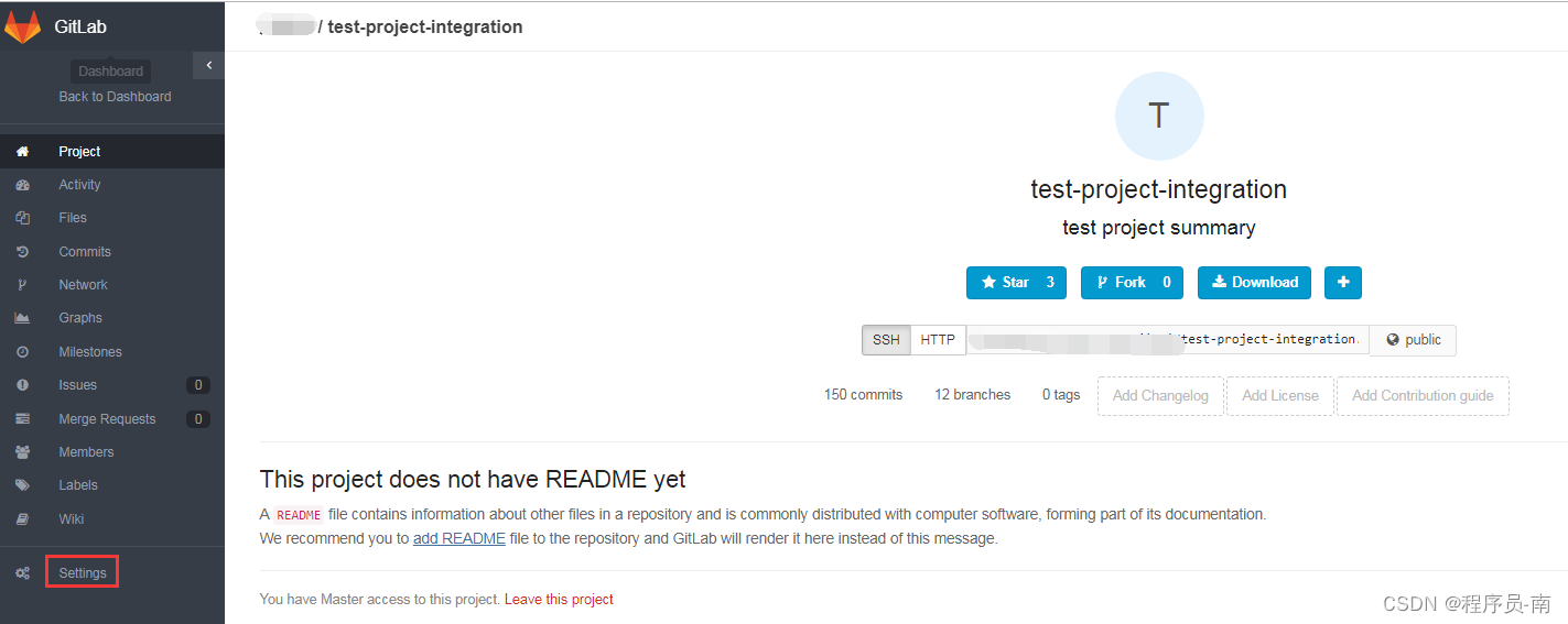 Gitlab分支保护_your main branch isn't protected-CSDN博客