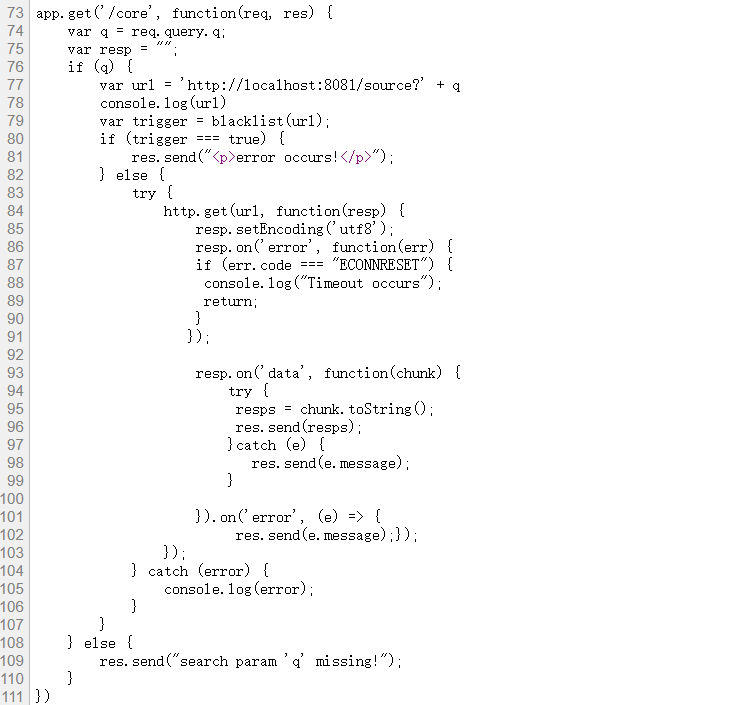 [GYCTF2020]Node Game-nodejs通过拆分攻击实现的SSRF攻击_nodejs ssrf-CSDN博客