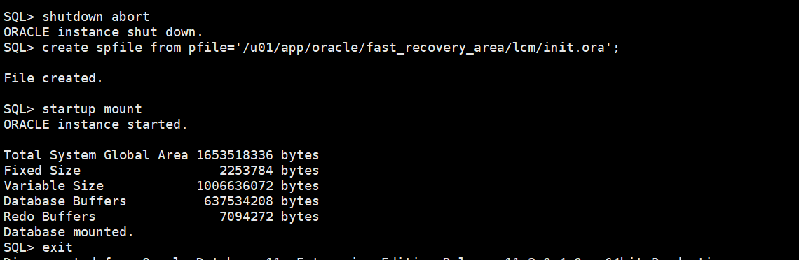 ORA-01102: cannot mount database in EXCLUSIVE mode-CSDN博客