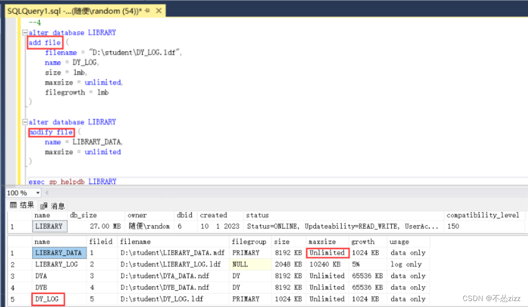 Sqlserver实验题定时更新,目前已到实验 7library 数据库中根据任务要求完成 Sql Server 语句的编写。 将数据库 Libra Csdn博客