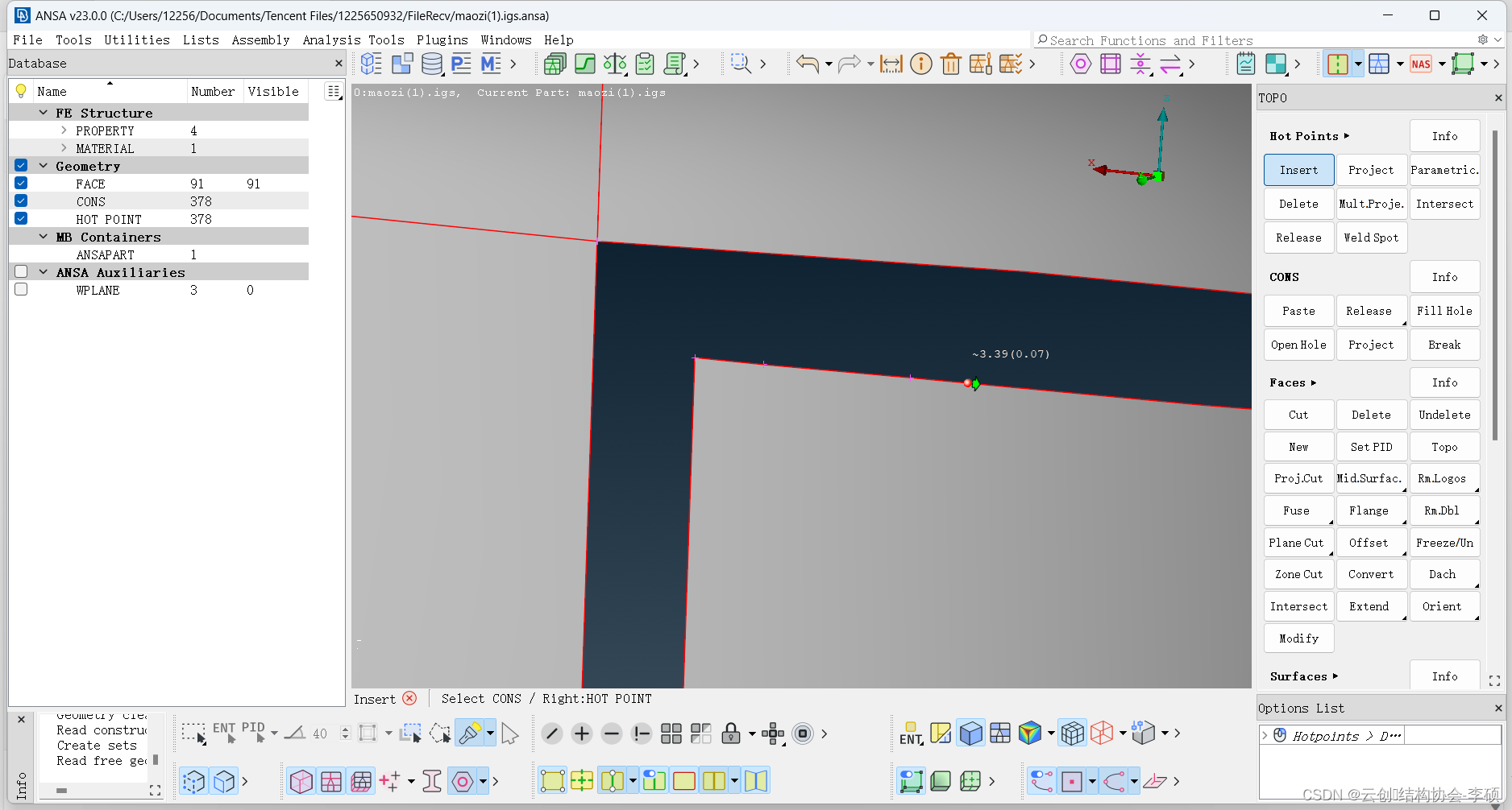 关于ANSA的Topo Hot Points命令模块的理解_ansa指令-CSDN博客
