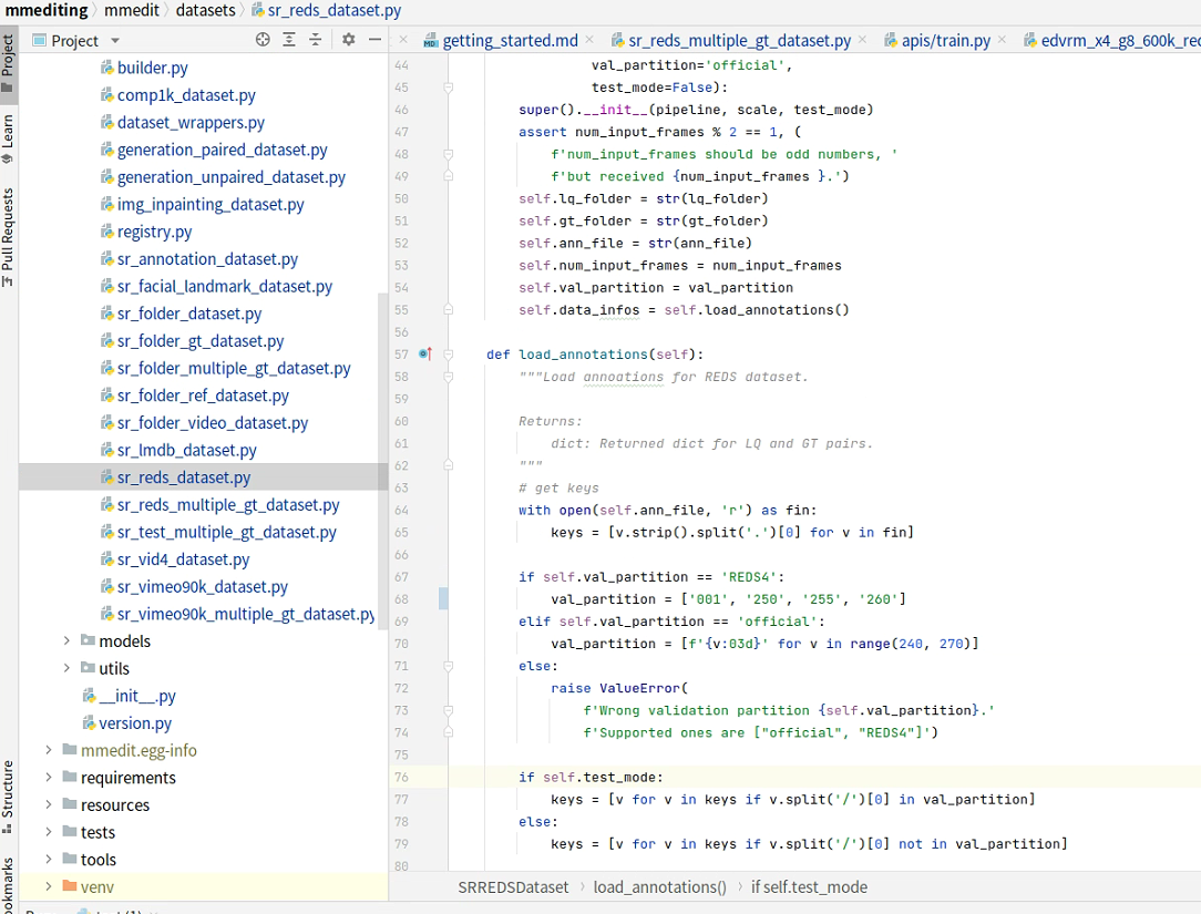 MMediting中EDVR模型的训练与推理_edvr训练-CSDN博客