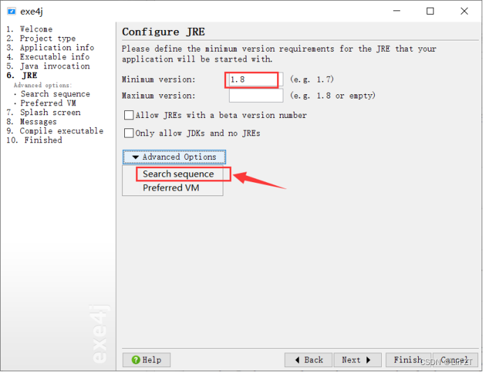 使用exe4j工具，将jar包打包成可执行.exe程序（详细步骤，后续配合innosetup转成安装包）-CSDN博客