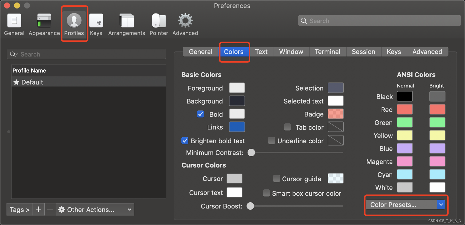 如何使用iTerm2+oh-my-zsh+Dracula美化你的MAC终端_iterm2 dracula-CSDN博客