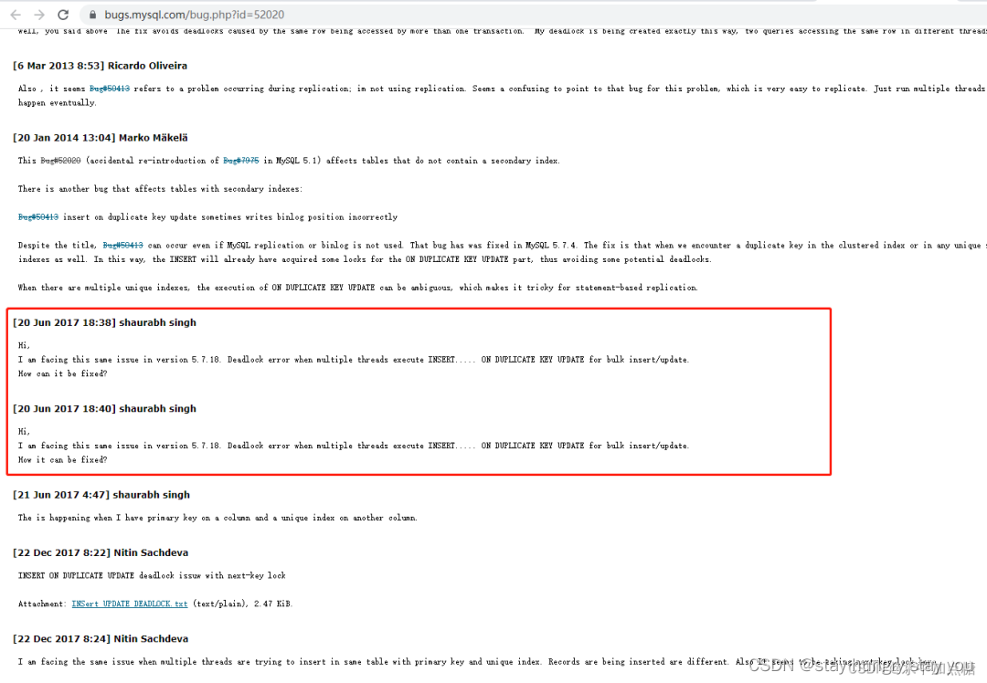 ON DUPLICATE KEY UPDATE 使用的问题_on duplicate key update性能问题-CSDN博客