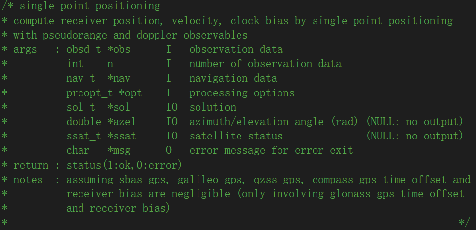 rtklib--伪距单点定位（single-point positioning）学习（1）Satposs_rtklib显示接收机钟差-CSDN博客