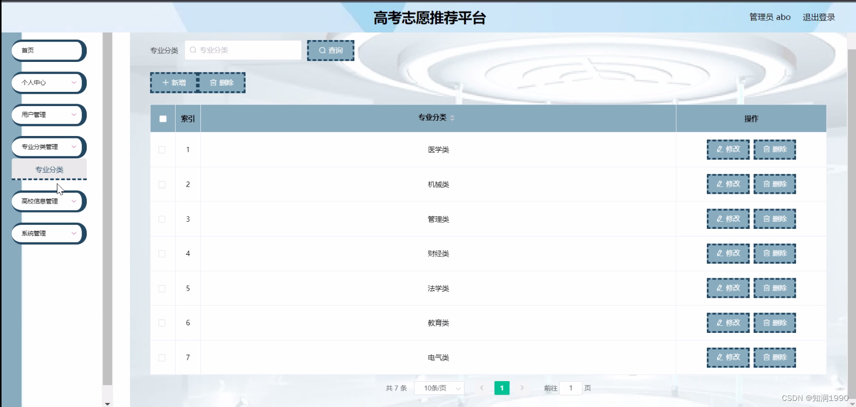 springboot毕设项目高考志愿推荐平台093h0（java+VUE+Mybatis+Maven+Mysql）_基于java+springboot+vue3+mybatis的高考志愿填报 ...