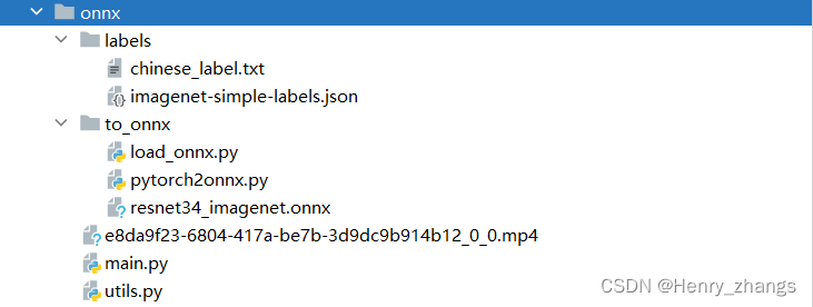 基于pytorch的预训练模型 Resnet34 到onnx的图像识别,本地部署摄像头、视频识别 深度学习之应用篇 Csdn专栏