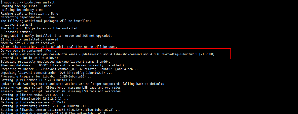The following packages have unmet dependencies_the following packages ...