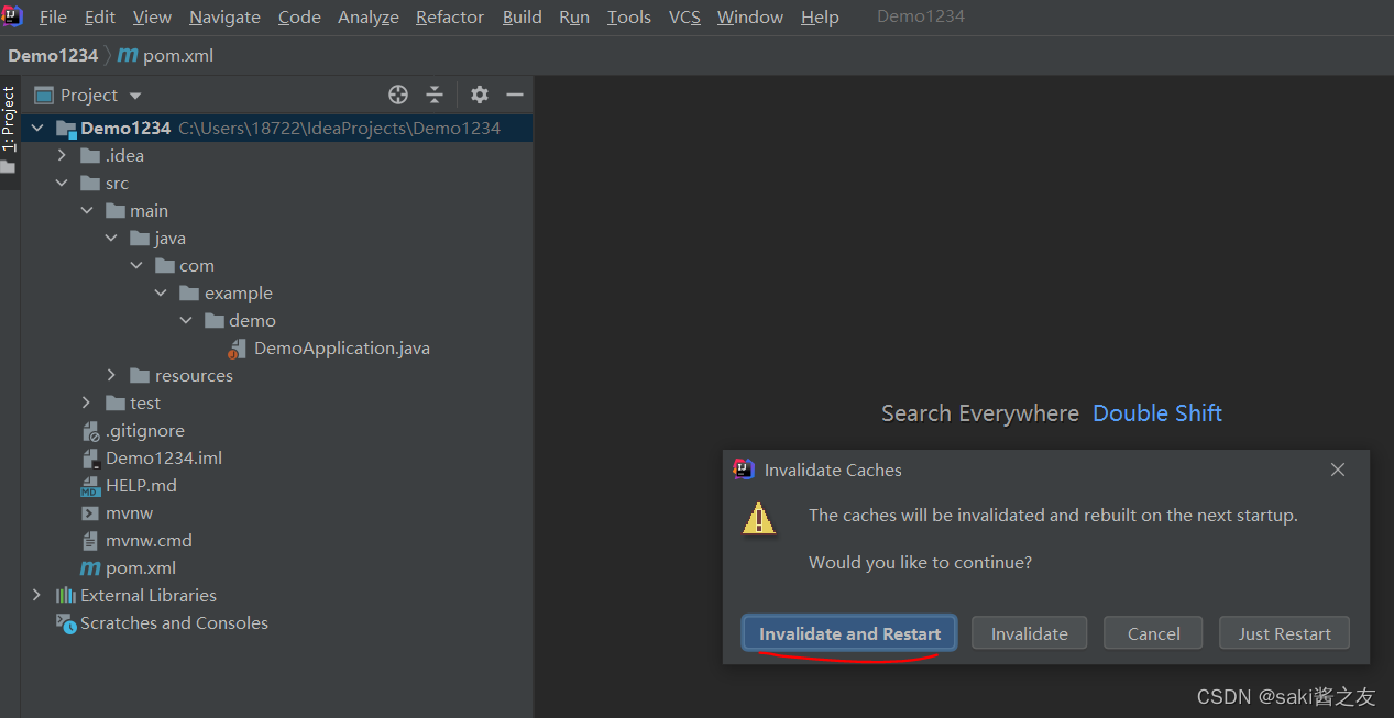 springboot项目右侧Maven工具栏只有Lifecycle_maven只有lifecycle-CSDN博客