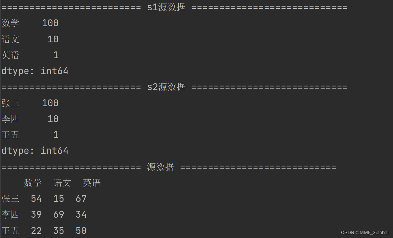 Pandas第十二集：dataframe运算pandas中dataframe的计算 Csdn博客