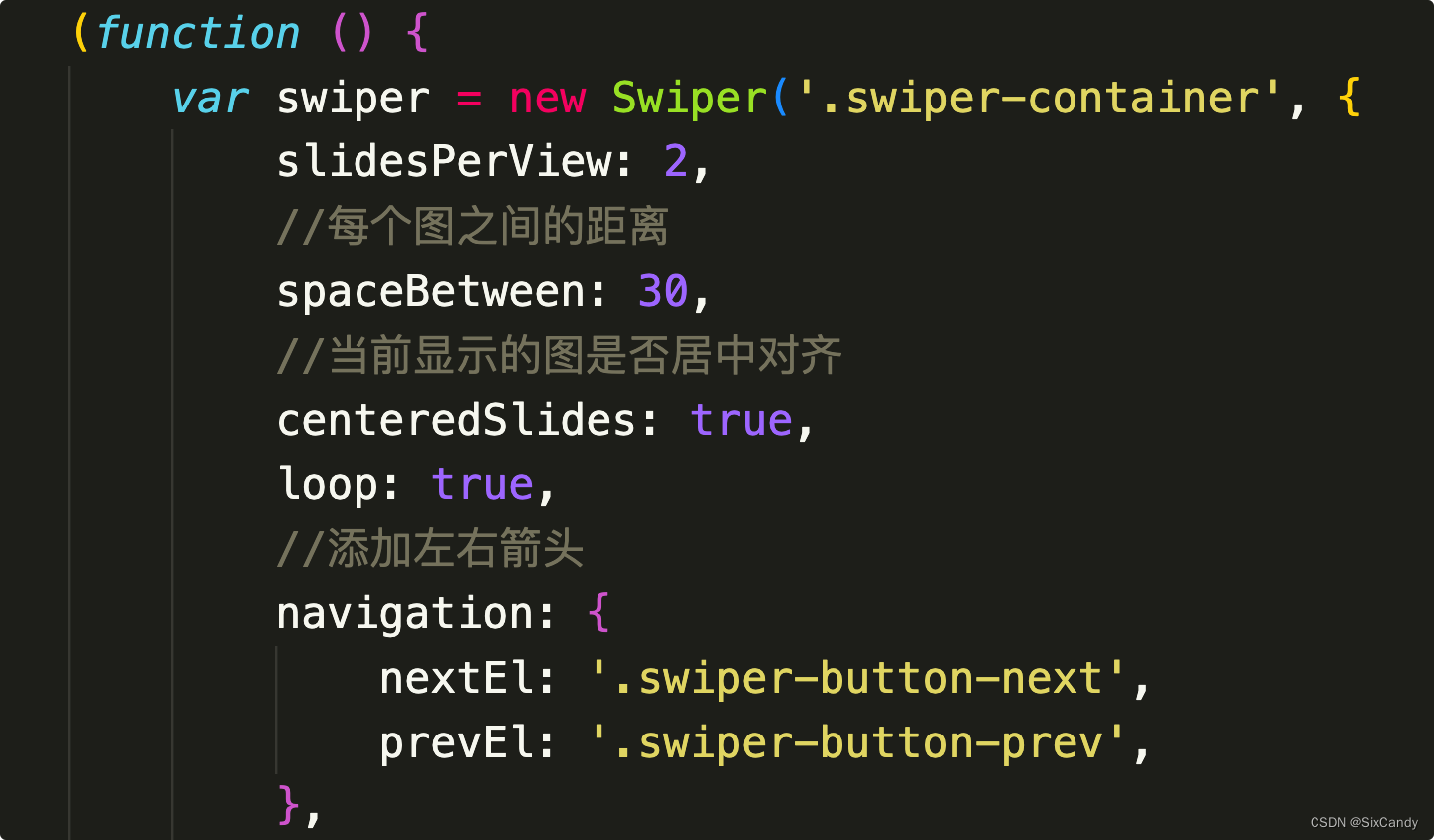 Swiper轮播图插件的简单使用（自身定制）swiper如何自定义轮播样式 Csdn博客 