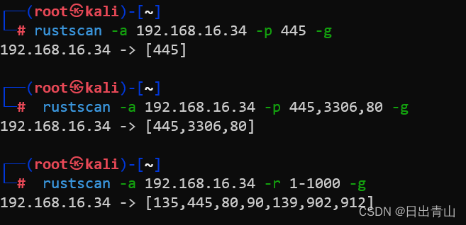 【教程】Rustscan端口扫描工具，3秒扫描6w+端口-CSDN博客
