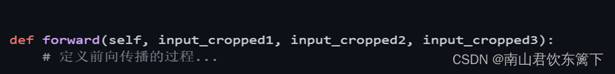 TypeError: forward() takes 2 positional arguments but 4 were given-CSDN博客