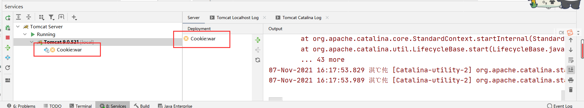 解决tomcat 配置war包时突然出现小黄叉问题_tomcat 黄色叉号war exploded咋回事-CSDN博客