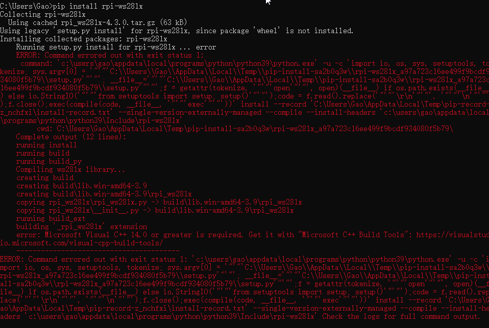 求助！！python rpi-ws281x如何安装_python rpi安装-CSDN博客
