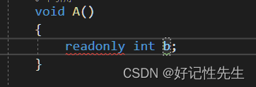 Unity&&C#学习笔记-const、readonly、static 与 sealed_unity readonly-CSDN博客