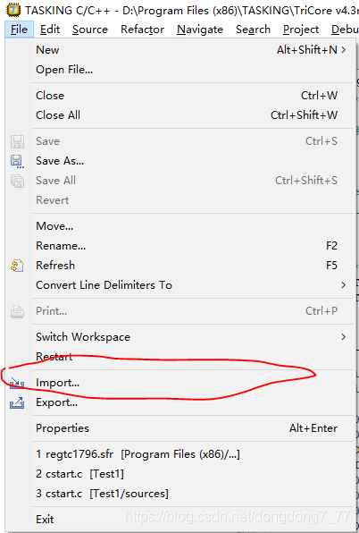 Tasking开发环境的使用和TriCore芯片C和汇编之间相互调用的一些问题_tasking的warning num-CSDN博客