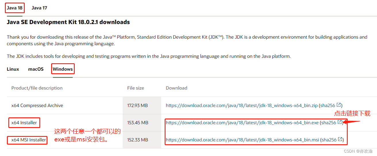 Jdk的下载、安装和环境配置教程（2022年，win11）jdk18下载 Csdn博客