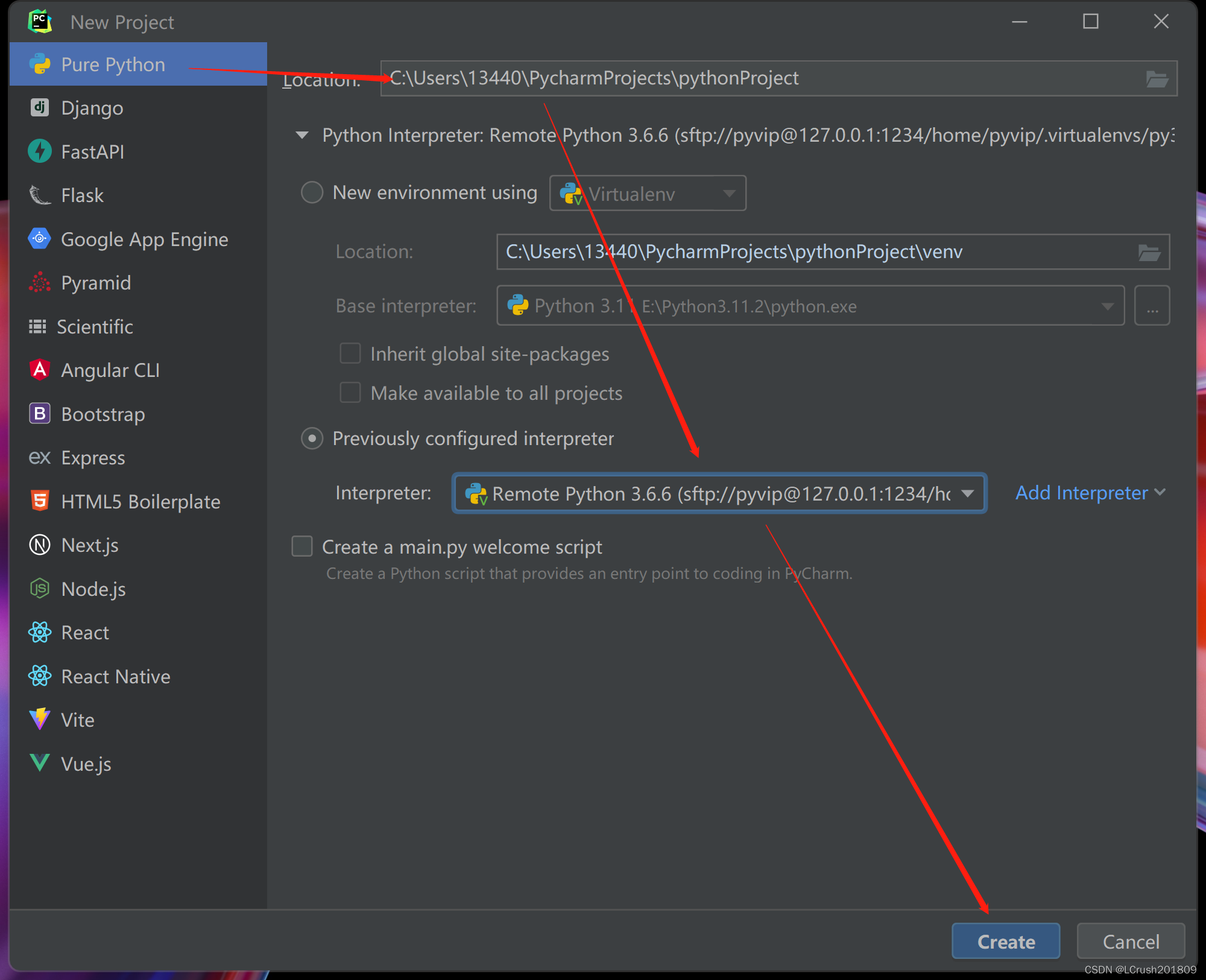 PyCharm2022.3版本连接虚拟机Python环境_pycharm连接虚拟机-CSDN博客