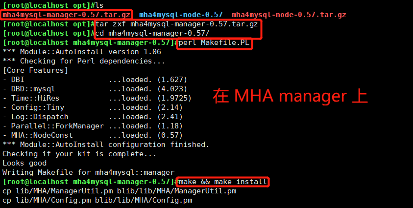 Linux Mysql 之 MHA 高可用配置及故障切换实例_linux mha配置文件怎么写-CSDN博客