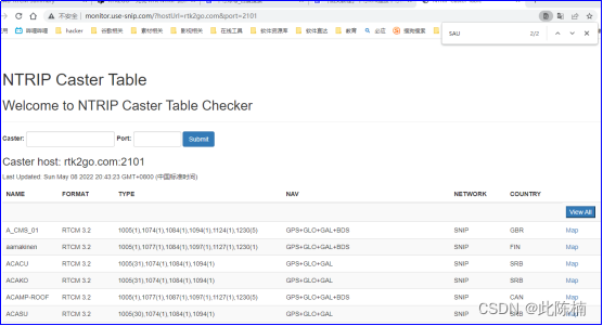 Snip ntrip caster差分数据传输，rtklib差分数据传输，rtk2go-CSDN博客