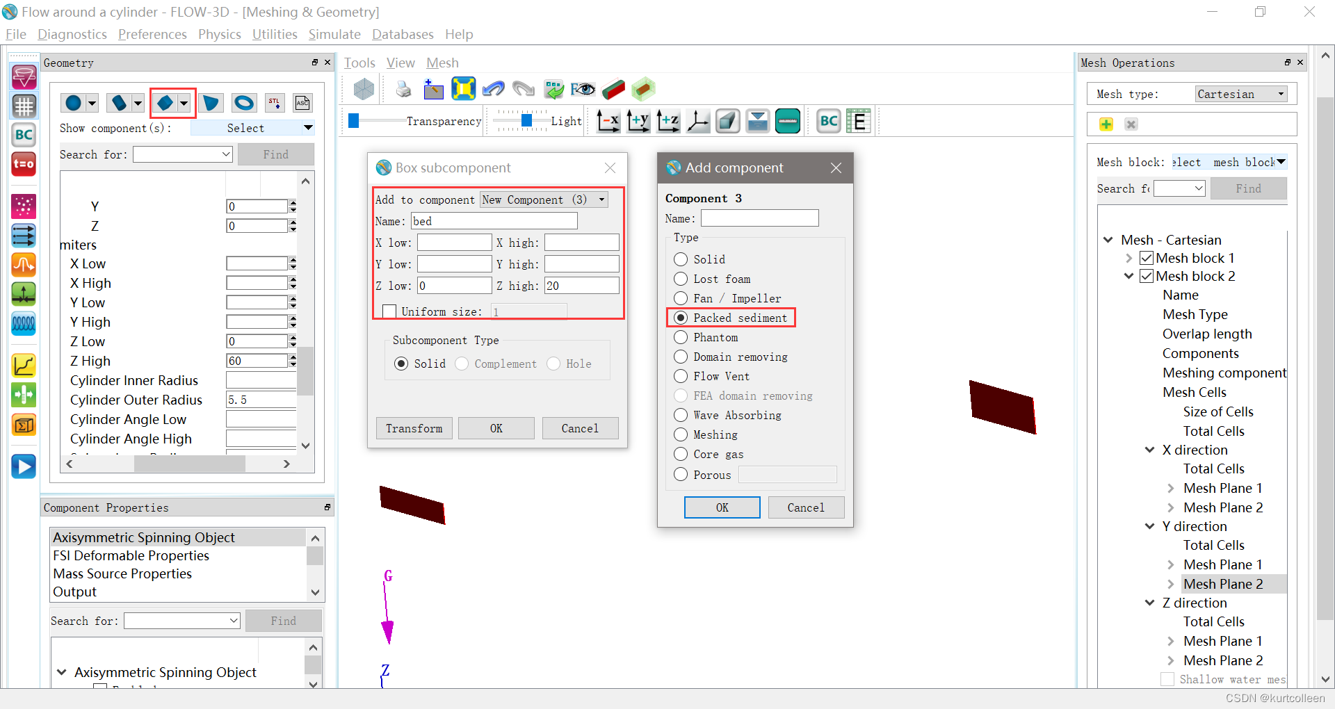 【Flow3D】水利冲淤模型练习步骤记录_flow3d冲刷-CSDN博客