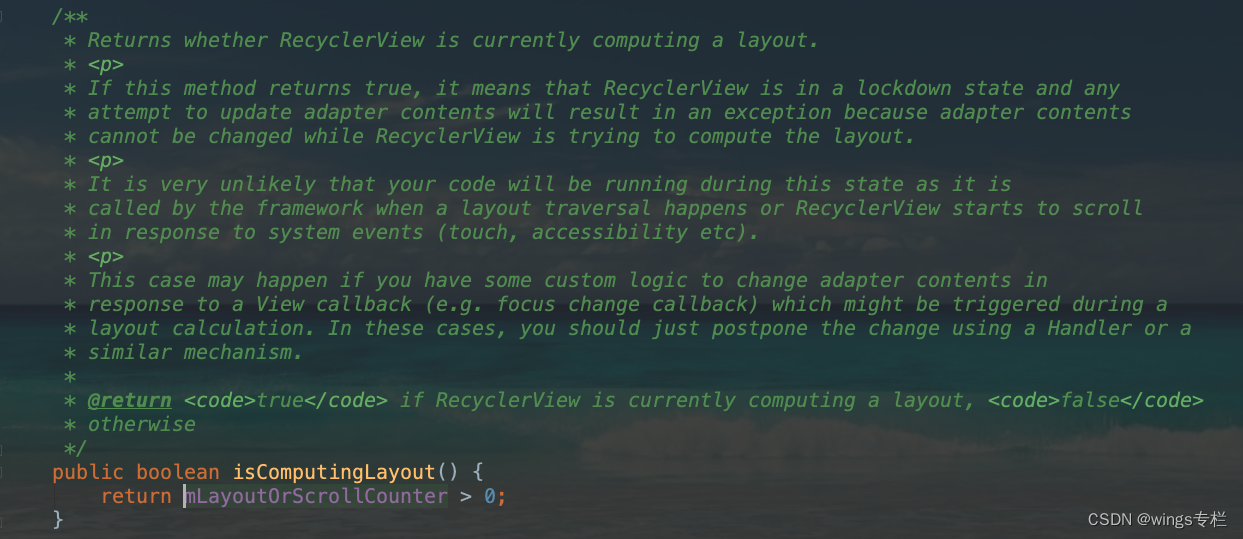 Recyclerview状态异常cannot Call This Method While Recyclerview Is Computing A Layout Or Scrolling Csdn博客