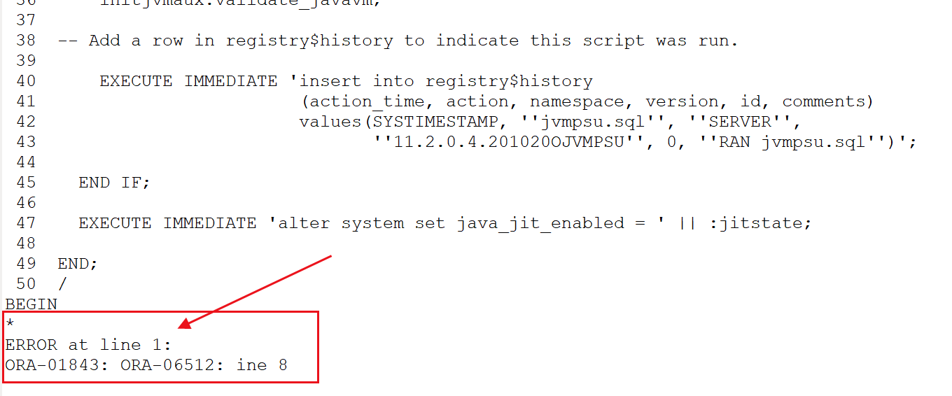 11g数据库打完ojvm psu补丁后报错ORA-29548: ORA-06512:_ora-29548 11g-CSDN博客