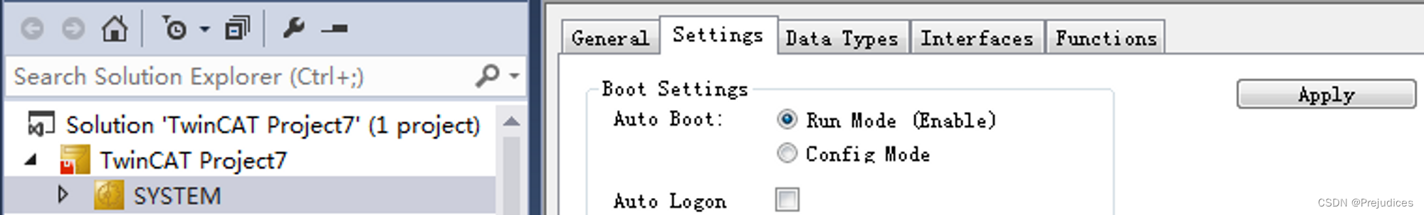 设置TwinCAT PLC开机自启动_twincat3.1从入门到精通-CSDN博客