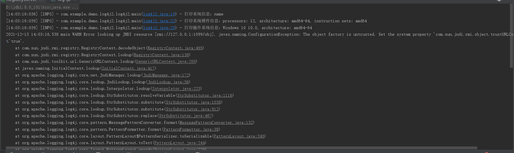About Log4J2 Vulnerability JNDI Injection Problem - Programmer Sought