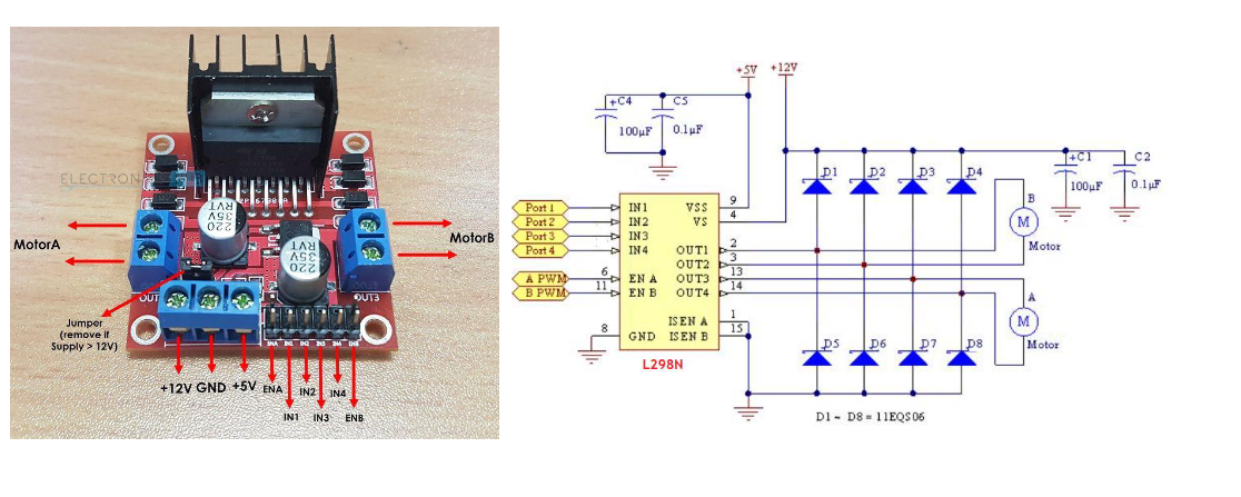 【Arduino实验17 L298N 电机驱动模块】_张小花arduino实验17电机驱动模块-CSDN博客