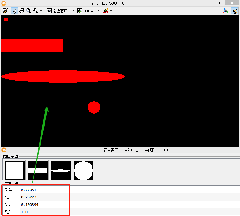 Halcon一维函数的使用之select_shape_halcon selectshape-CSDN博客
