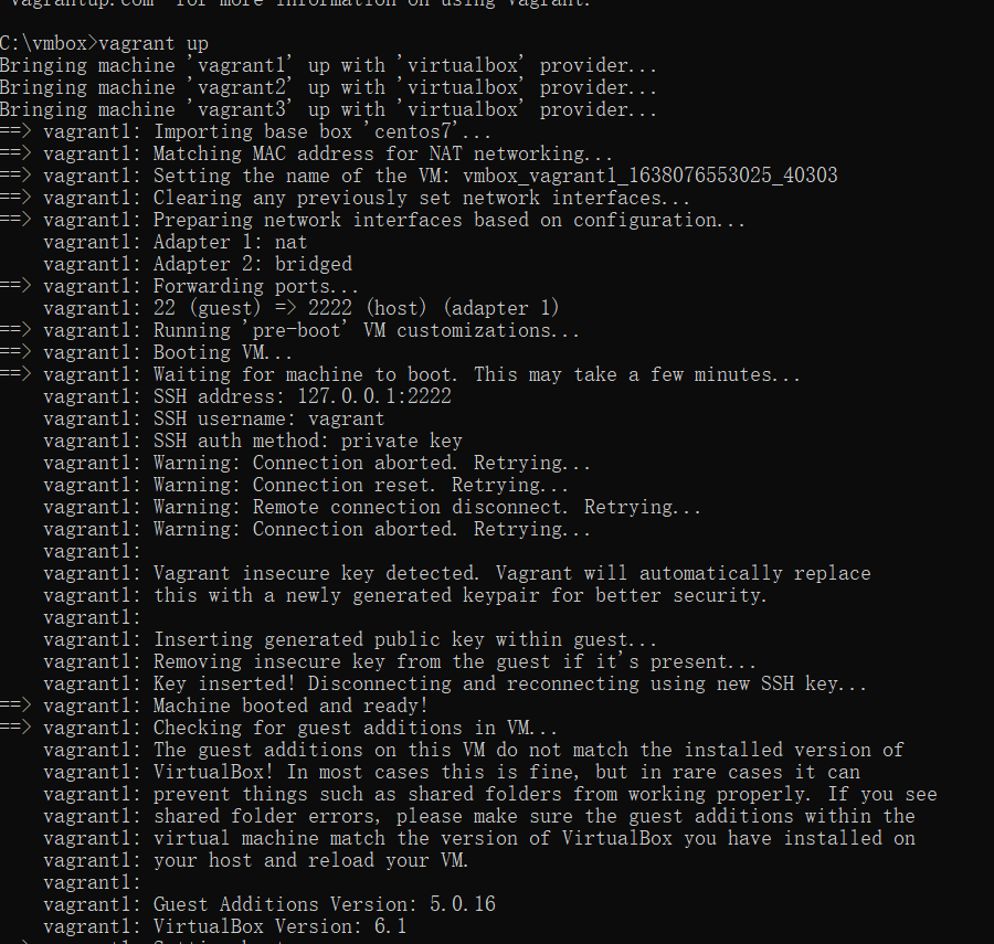 vagrant 创建多台虚拟机_vagrant创建多个虚拟机-CSDN博客