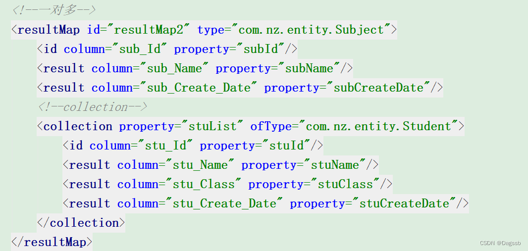 ResultType表映射-CSDN博客
