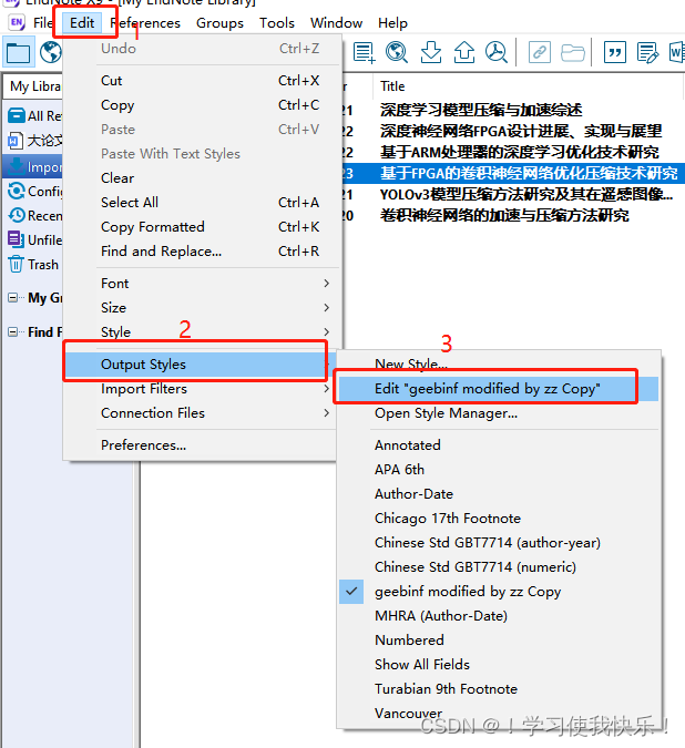 （自用笔记）EndNote使用_endnote文献第二行没对齐-CSDN博客