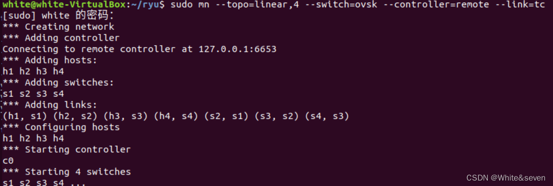 SDN实验---Ryu的应用开发（五）网络拓扑发现_ryu应用开发-CSDN博客