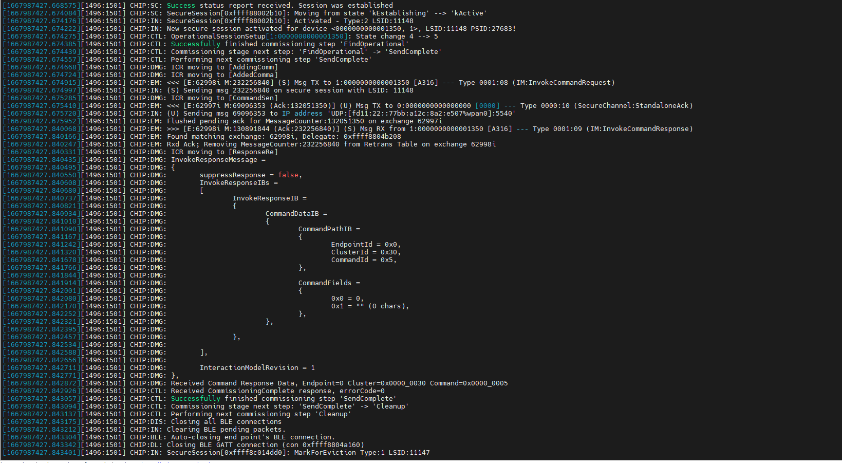 Matter Over Thread实战教程-Silicon Labs EFR32-2-03：官方Demo功能测试_mattertool代码 ...