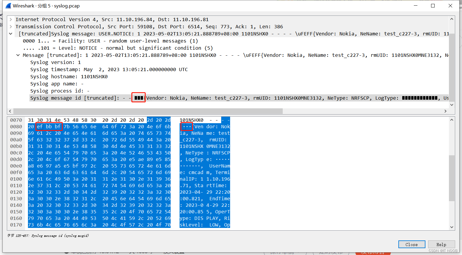 Syslog Rfc5424协议tcp日志转发rfc日志it Noob的博客 Csdn博客