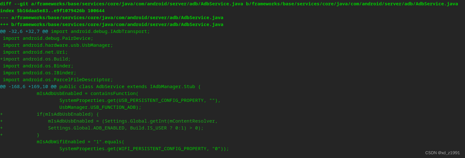 Android12 user版本USB调试默认打开_android user打开usb调试-CSDN博客