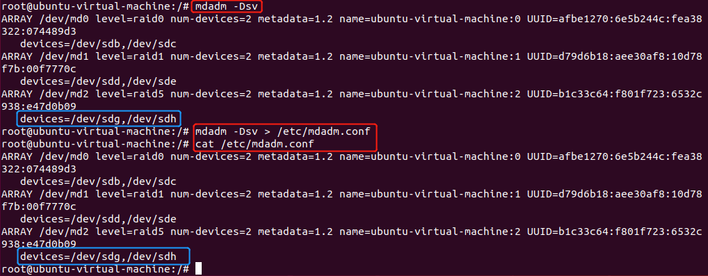 Linux下实现RAID磁盘阵列（Ubuntu18.04 + RAID0、1、5）_ubuntu raid-CSDN博客