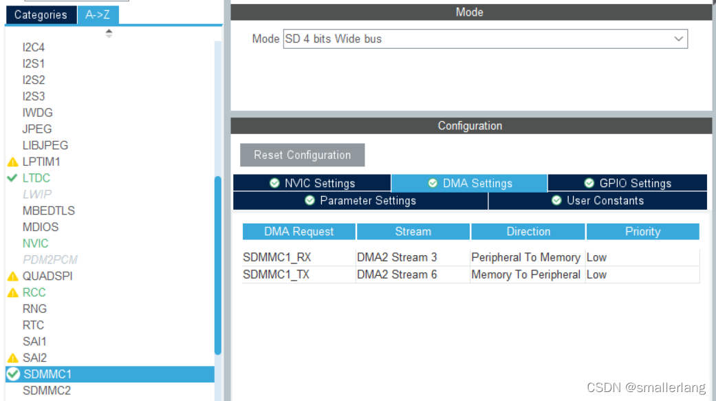 Stm32f767 Sd卡读写dmastm32 Sdmmc Dma Csdn博客