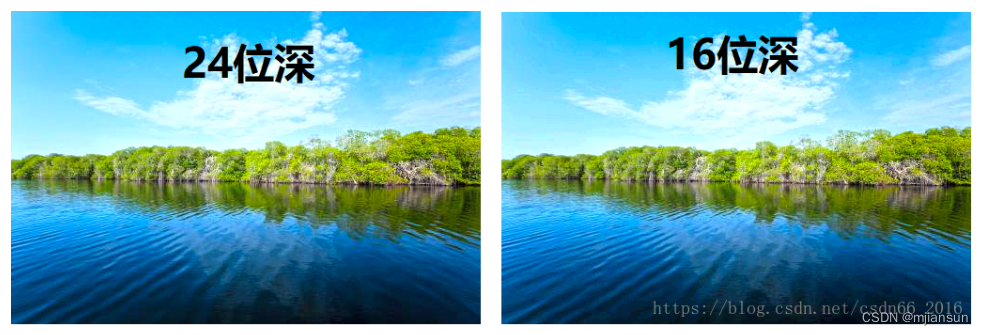 8位, 16位，24位，32位图片显示原理及对比_位深度24和32有什么区别-CSDN博客